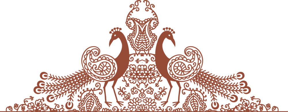 Henna Png - Henna Design Png (1000x390), Png Download