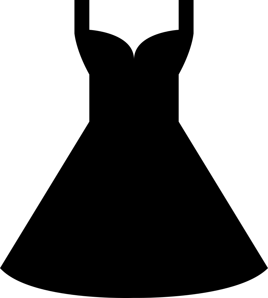 Wedding Dress - - Transparent Dress Icon (882x980), Png Download