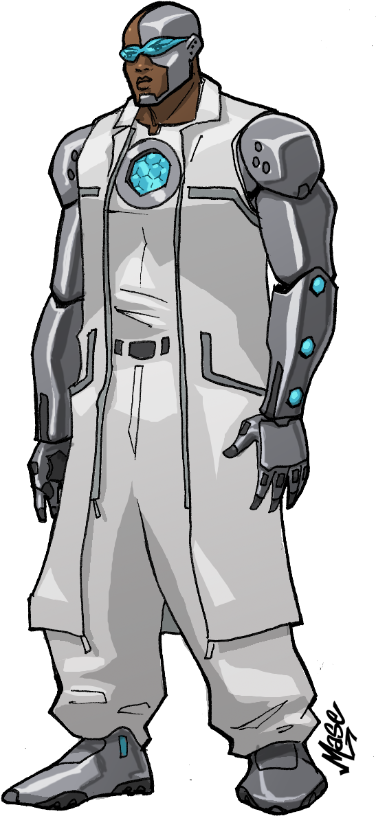 Download Dc Drawing Cyborg - Cyborg Cartoon Drawing | Transparent PNG ...