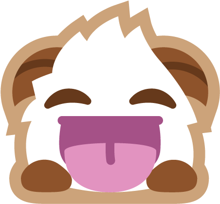 Poro Sticker Laugh - League Of Legends Sticker Hd (500x500), Png Download