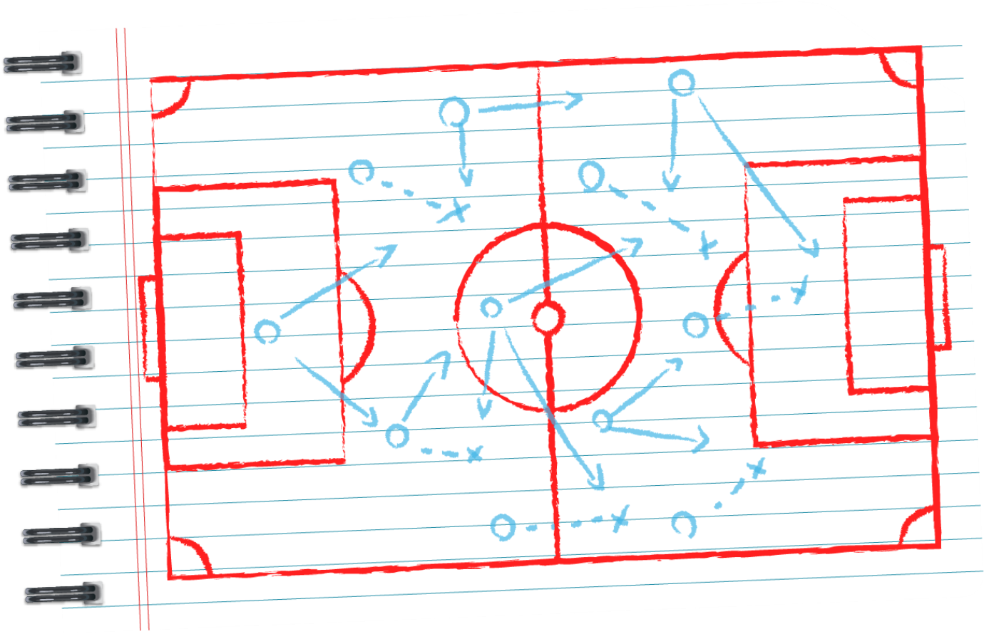 Basketball Court Tactic - Tactical Board Png (1401x1000), Png Download