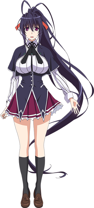 Akeno Render Hero - Akeno Himejima Highschool Dxd Hero (420x810), Png ...