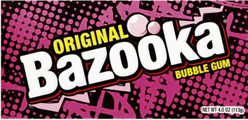 Download Bazooka Party Box Original 4oz Case Qty - Graphic Design ...