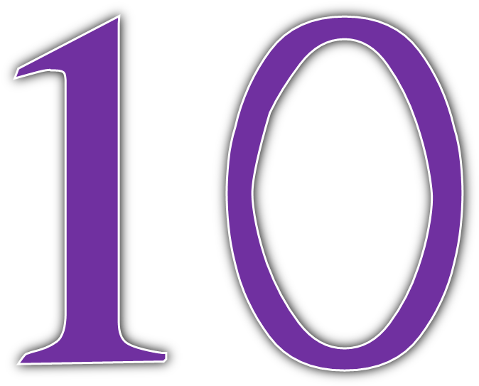 10 Number Png Image Hd - Circle (747x588), Png Download