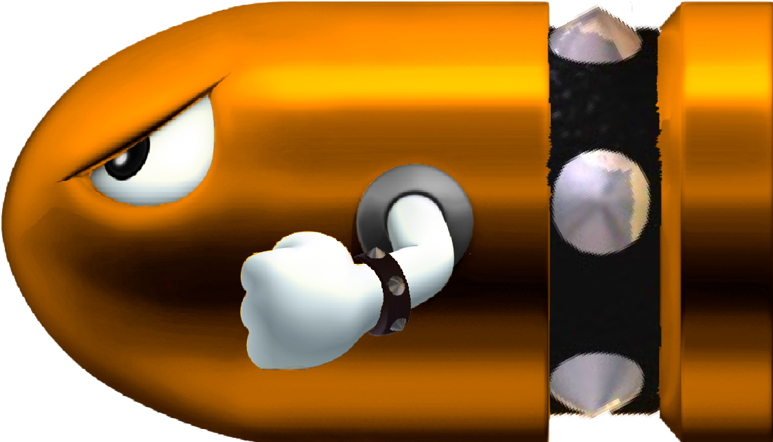 Bullet Bill Super Mario Wiki The Mario Encyclopedia - Silver Bullet ...