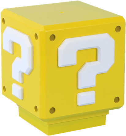 Mario Question Block (600x600), Png Download