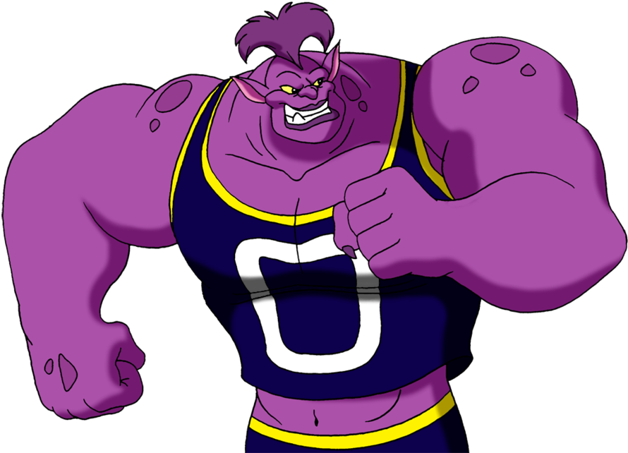 Space Jam Purple Alien (900x646), Png Download