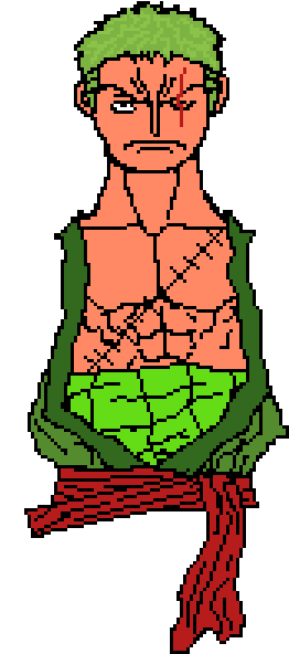 Download Zoro - Cartoon | Transparent PNG Download | SeekPNG