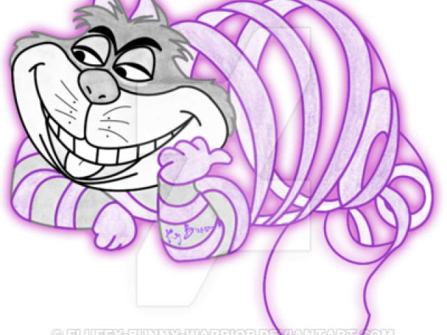 Cheshire Cat Clipart Invisible - Cartoon (640x480), Png Download