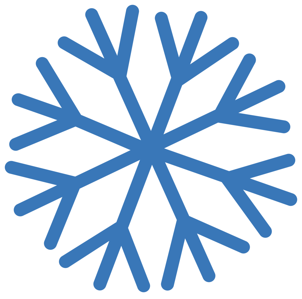 Snowflake With Transparent Background - Simple Snowflake Transparent ...