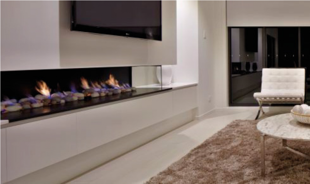 Real Flame Hybrid - Interior Design (1000x1000), Png Download