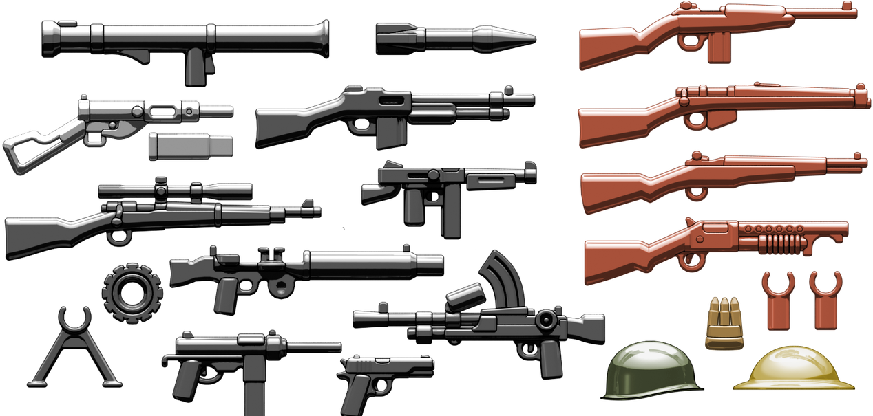 Brickarms Allies Weapons Pack, $12 - Brickarms Allies Weapons Pack ...