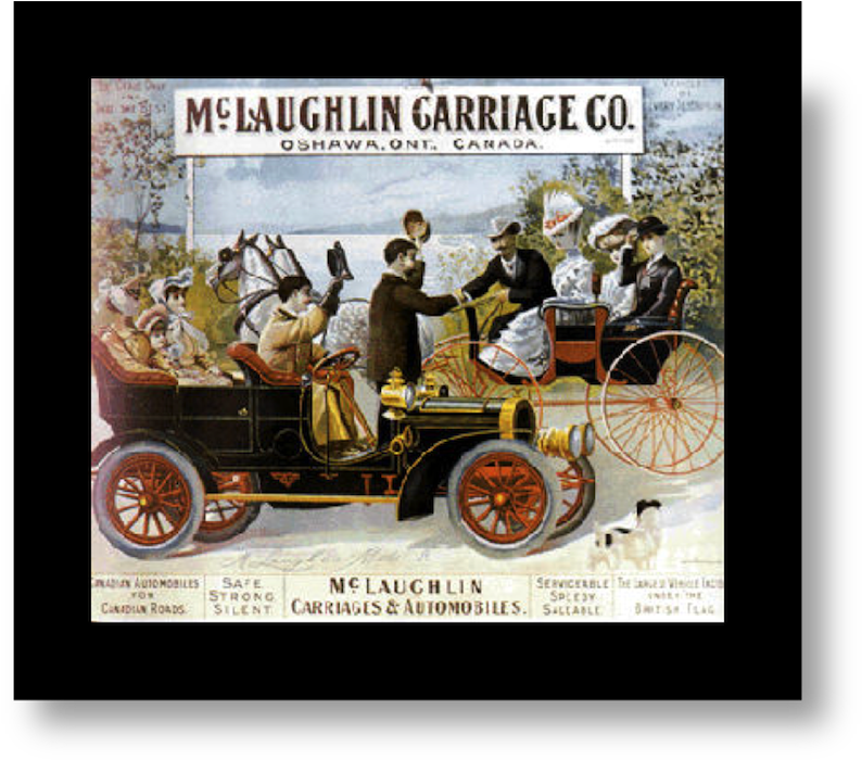 Mclaughlin Carriage - Mclaughlin Motor Car Company (808x707), Png Download
