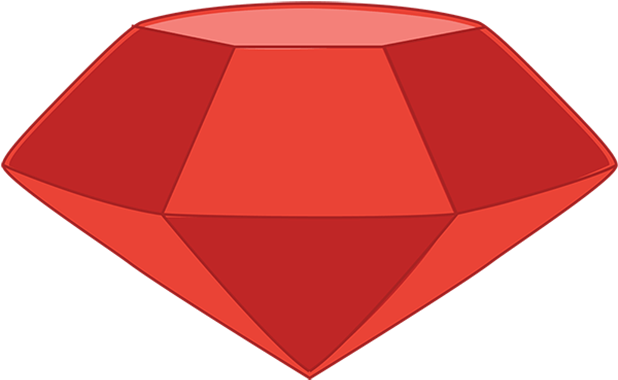 Download Sonic Red Gem - Triangle | Transparent PNG Download | SeekPNG