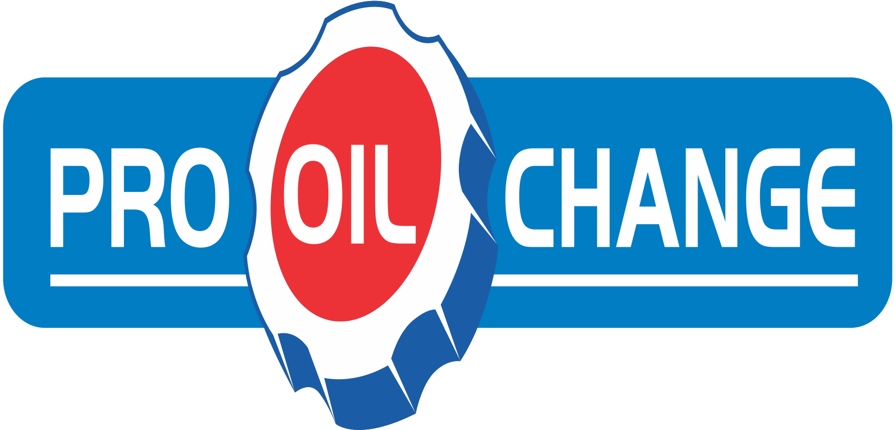 Pro Oil Change - Pro Oil Change Logo (1796x891), Png Download