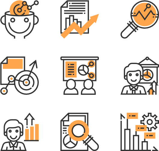 Research And Analysis - Research Cartoon Icon Png (600x564), Png Download