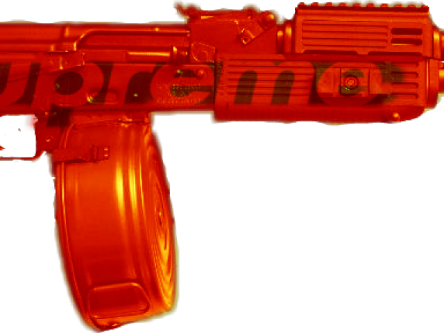 Drawn Gun Draco - Assault Rifle (640x480), Png Download