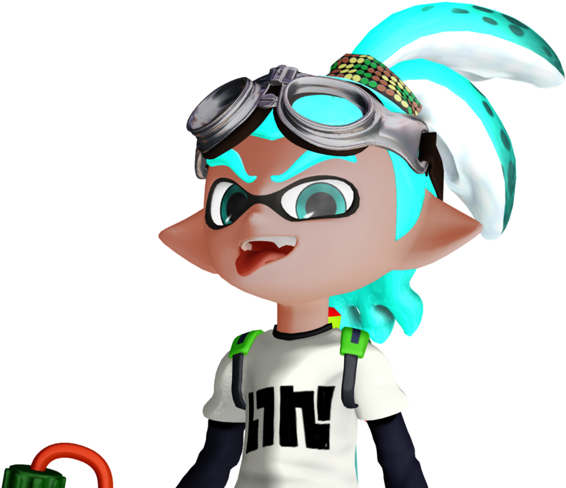 Download Inkling Boy - Cartoon | Transparent PNG Download | SeekPNG