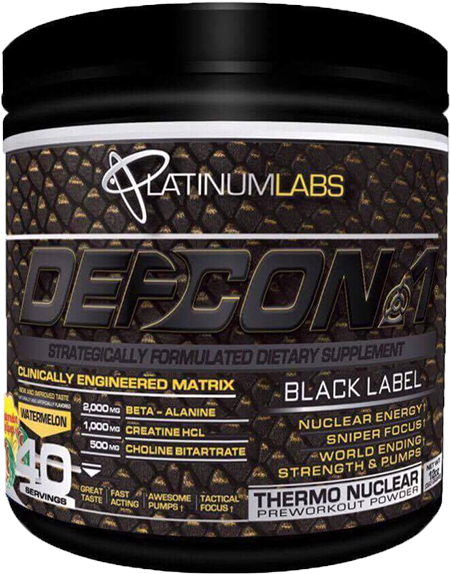 Platinum Labs Defcon 1 Black Label - Animal (600x600), Png Download