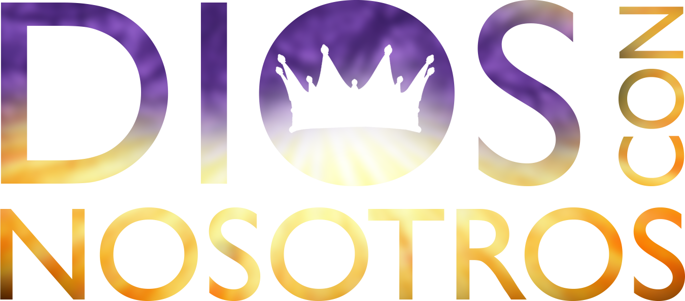 Dios Con Nosotros Color (1350x595), Png Download