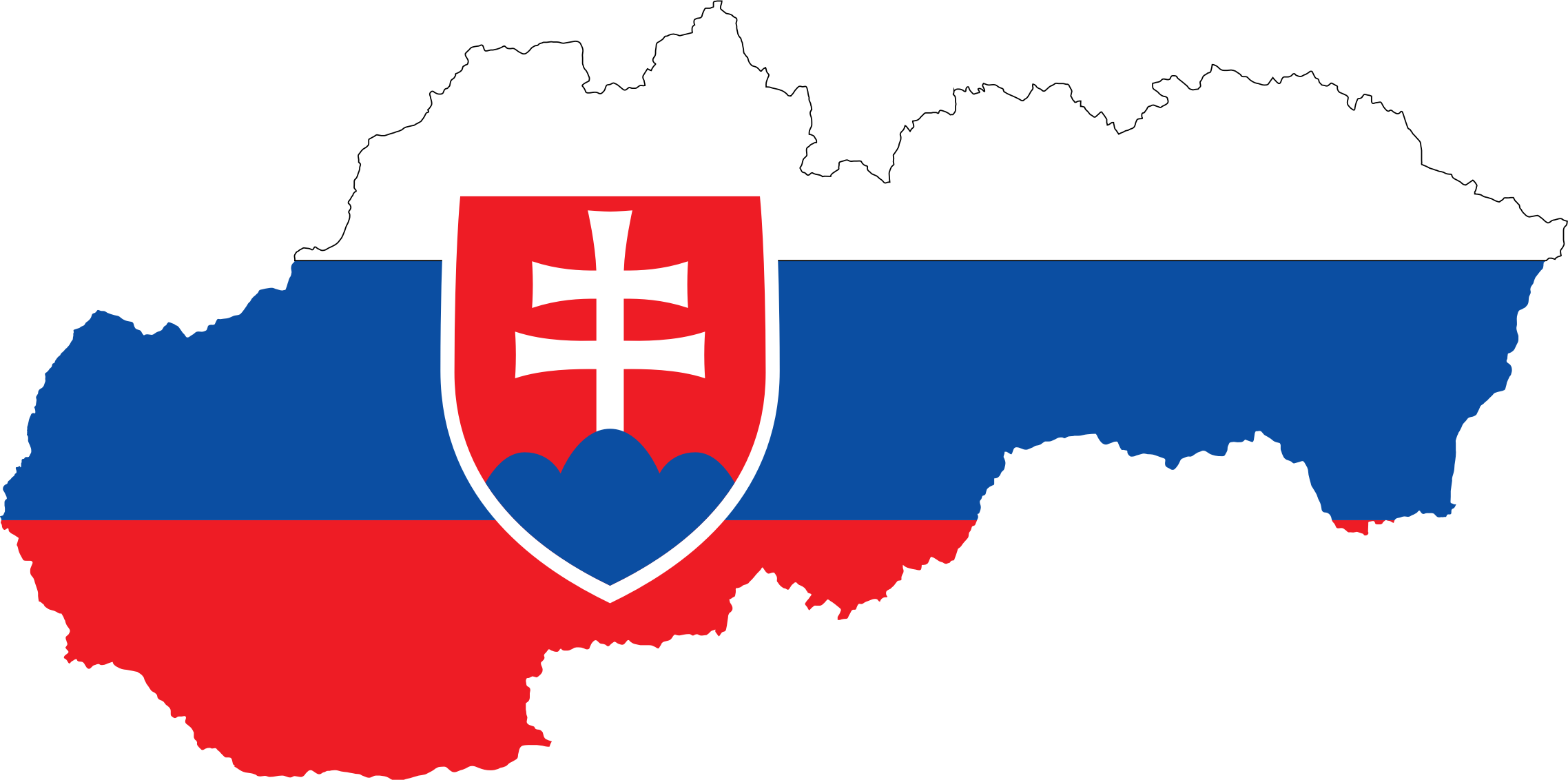 Download This Free Icons Png Design Of Slovakia Map Flag | Transparent ...