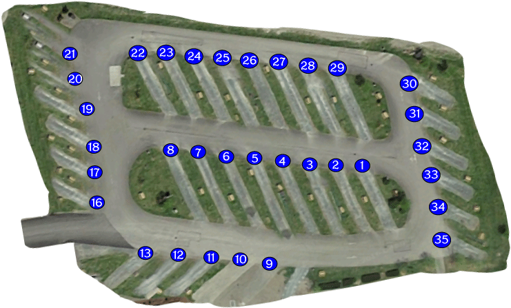 Rv Map Updated1 - Swinomish Casino Rv Park Map (1200x460), Png Download