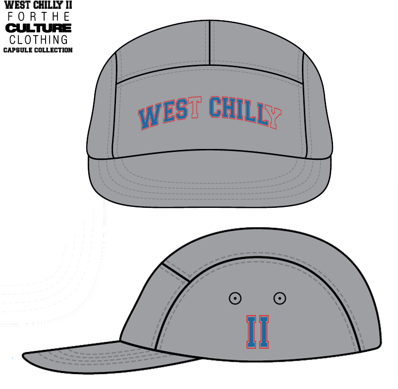 West Chilly Ii Five Panel Hat - Nrh2o (828x828), Png Download