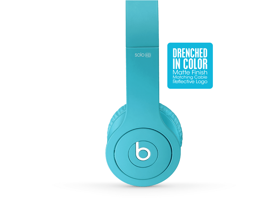 Light Blue Headphones - Beats Solo Hd On-ear Headphones - Matte Light ...