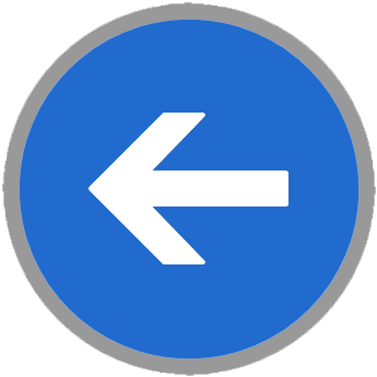 Download Using The Browser Back Button - Back Button Png Blue ...