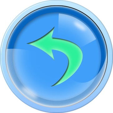 Back Button - Logo Button Back Png (363x363), Png Download