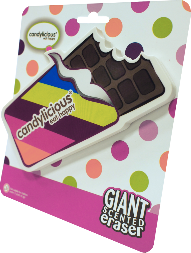 Candylicious Giant Scented Eraser - Eraser (650x862), Png Download