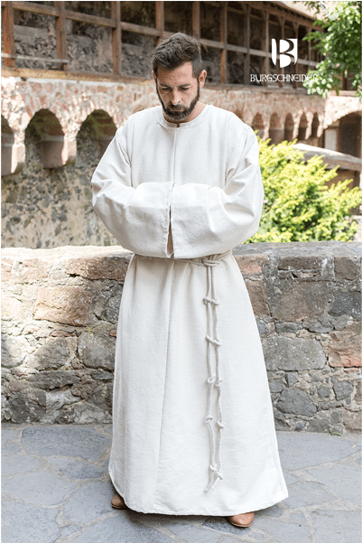 Benedictine Monks Renaissance Robes Ideal For Larp, - Monk In White ...