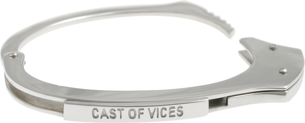 Handcuff Bracelet - Real Handcuff Bracelet (1024x416), Png Download