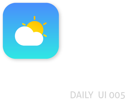 Download Weather App Icon, Daily Ui 005 App Icon 005 Weather - Apple ...