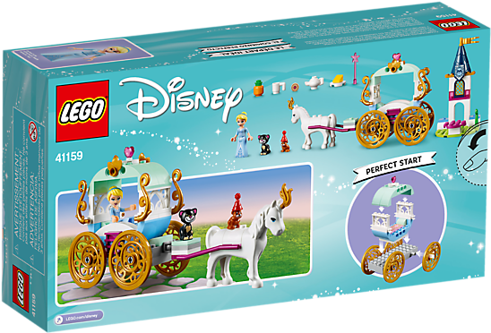Lego Disney Princess Cinderella's Carriage Ride New - Lego 2019 Disney ...