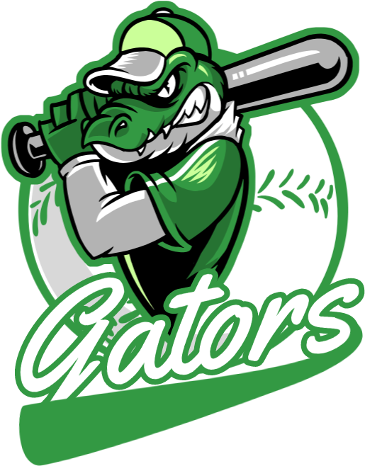 Gators - Baseball (539x659), Png Download