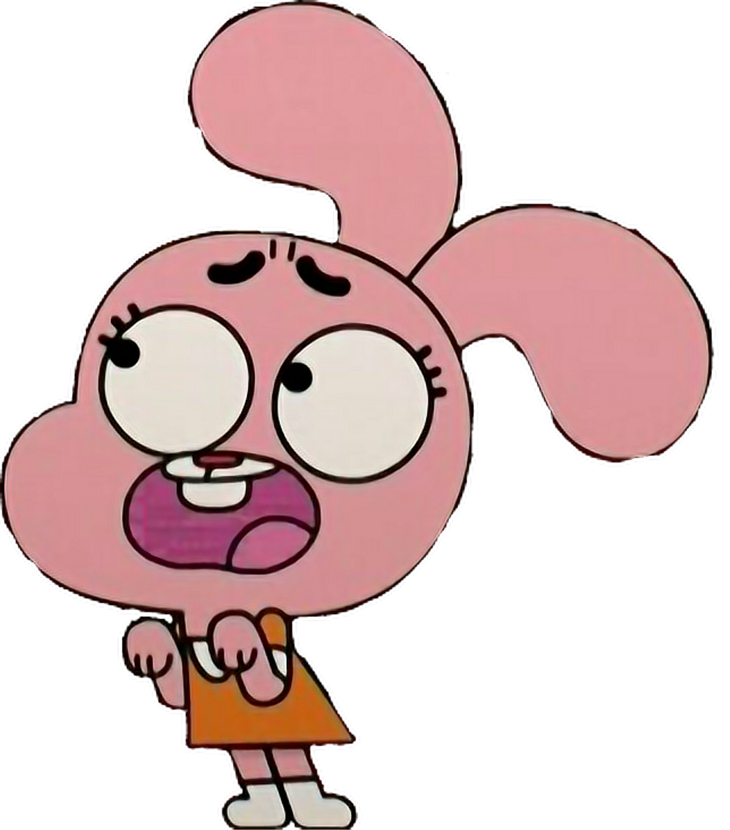 Gumball Sticker - Anais De Gumball (1024x1164), Png Download