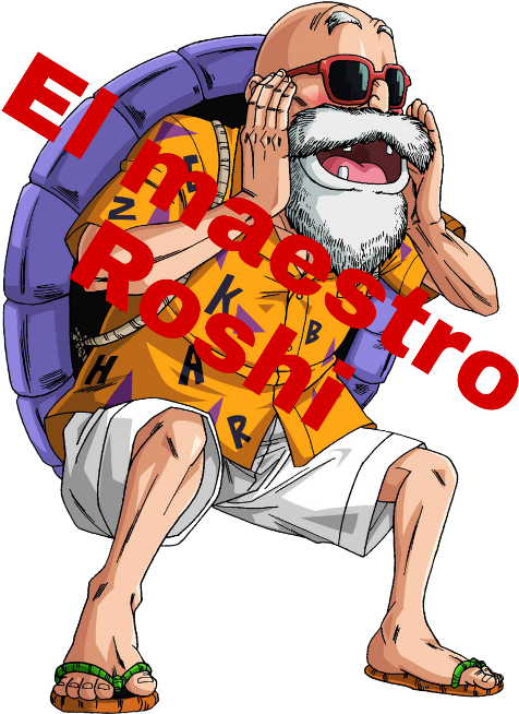 Master Roshi Dragon Ball (480x687), Png Download