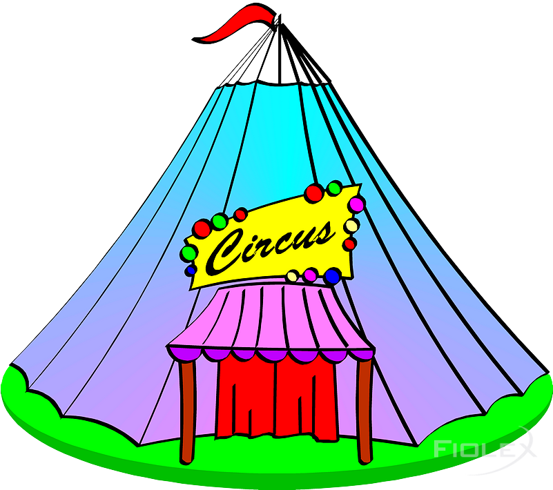 Circus (800x744), Png Download