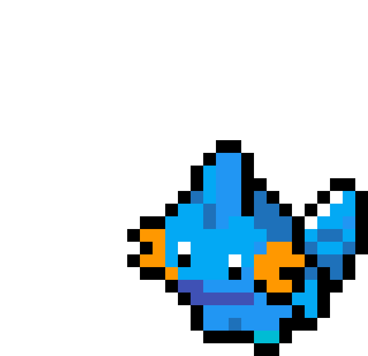Download Mudkip - Mudkip Pixel Art | Transparent PNG Download | SeekPNG