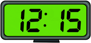 Digital Clock, - Digital Clock 9 00 (420x420), Png Download