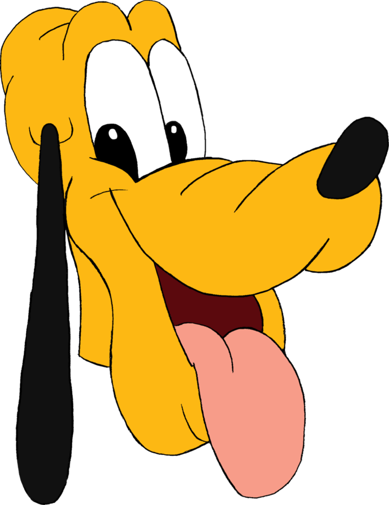 Clipart Resolution 785*1018 - Pluto Disney Face (785x1018), Png Download