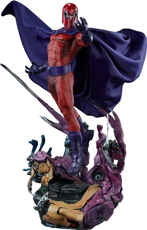 Marvel Magneto Maquette Sideshow - Statueta X Men (480x738), Png Download