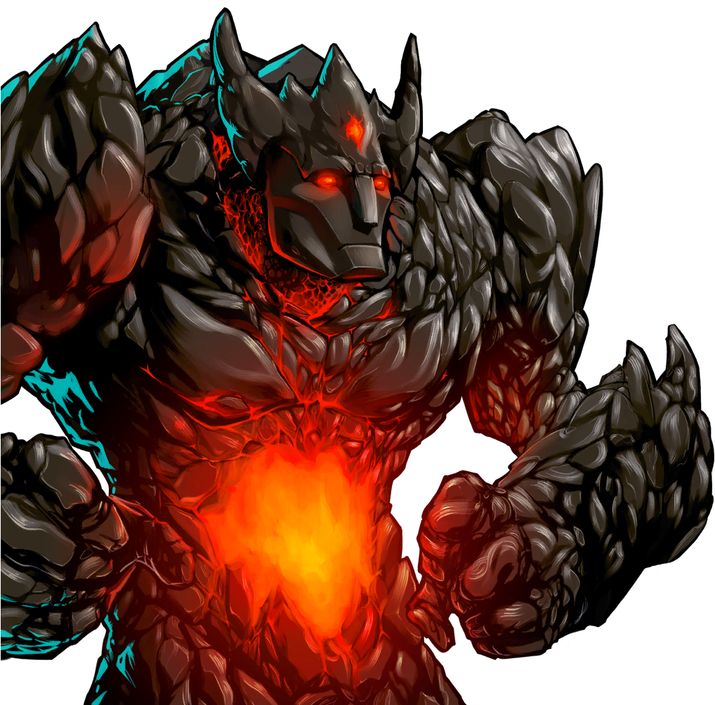 Obsidian Golem - Illustration (1024x1024), Png Download