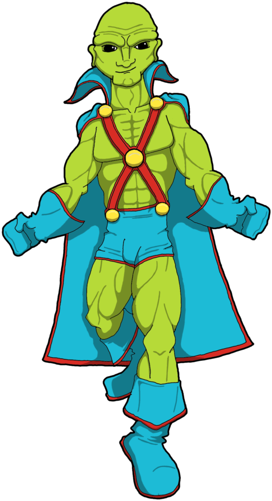 Manhunter - Sticker - Cartoon (1050x1774), Png Download