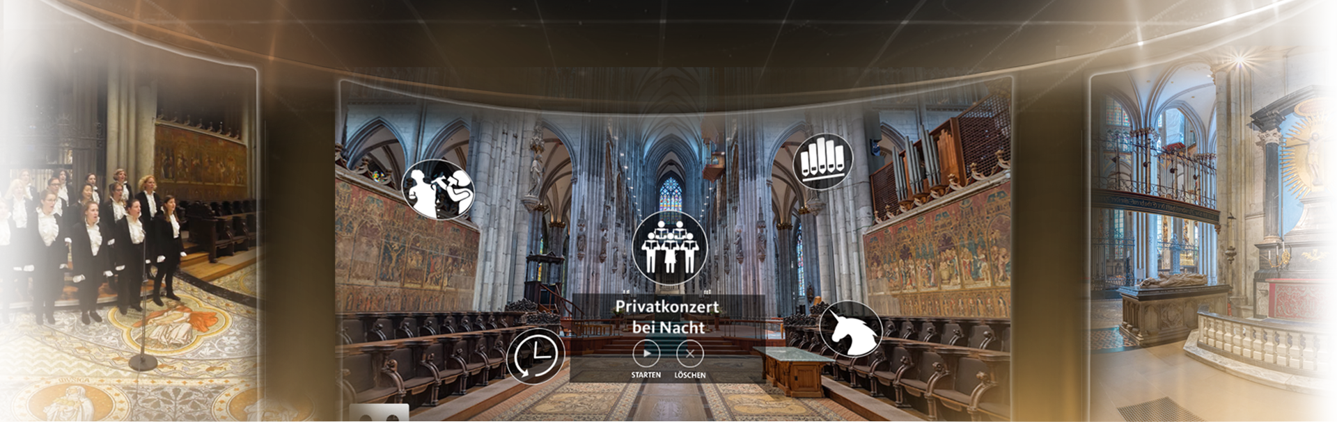 Ui Vr Design Menu (1920x607), Png Download