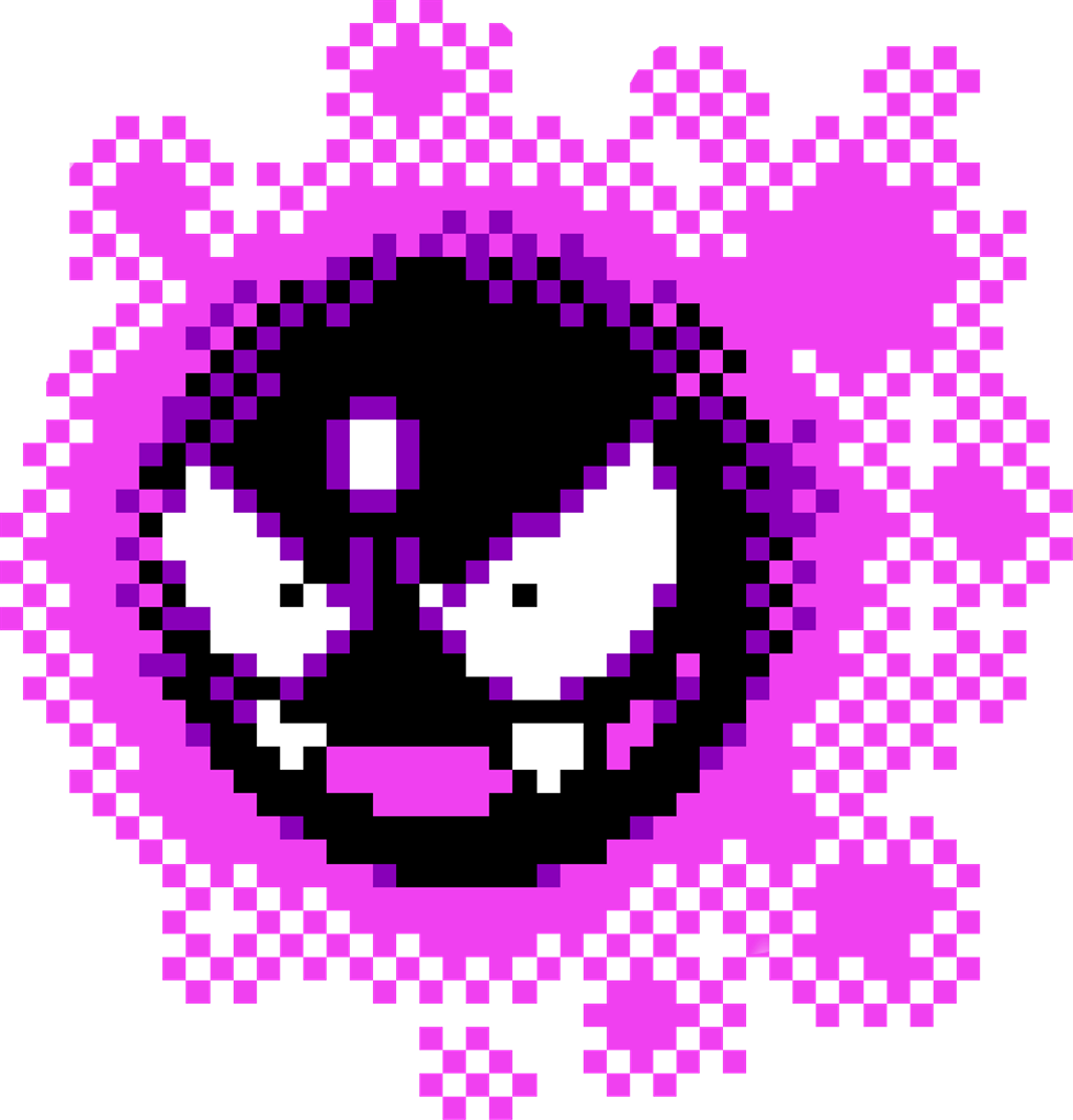 Download Gastly Gen 1 Sprite | Transparent PNG Download | SeekPNG