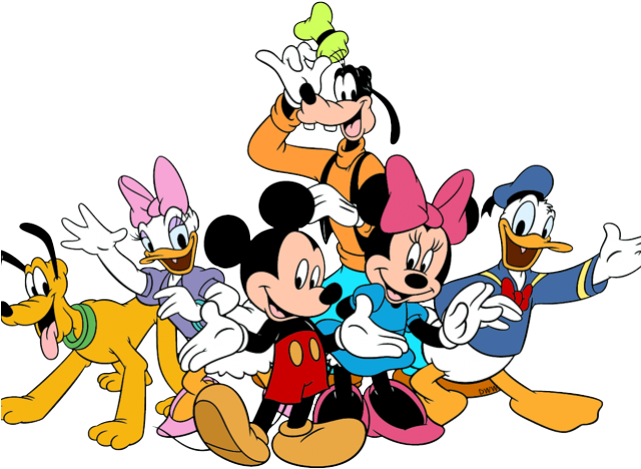 Friends Clipart Mickey Mouse Clubhouse - Disney Mickey Mouse And ...
