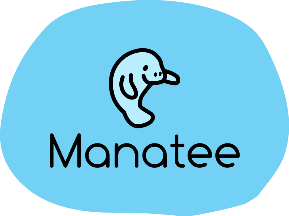 Manatee Logo High Res Format=1500w (1000x747), Png Download