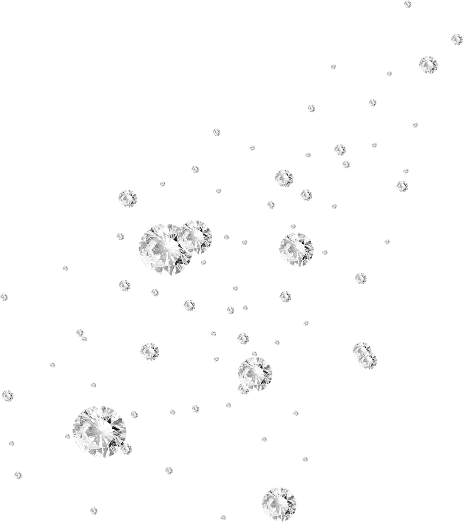 Download Mq Sticker - Falling Diamonds Transparent Background ...